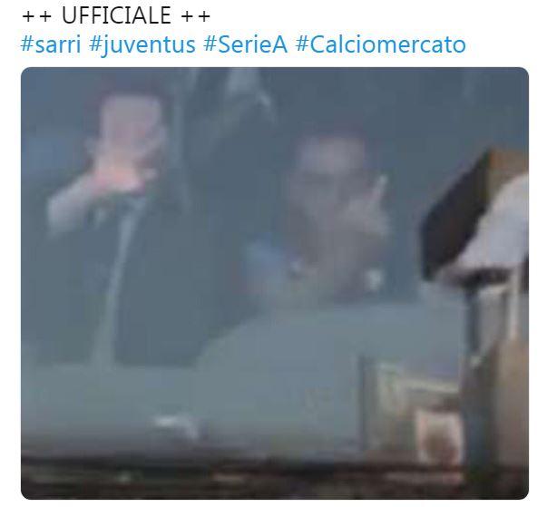 Sarri alla Juventus: il web si scatena | Foto - Sportmediaset