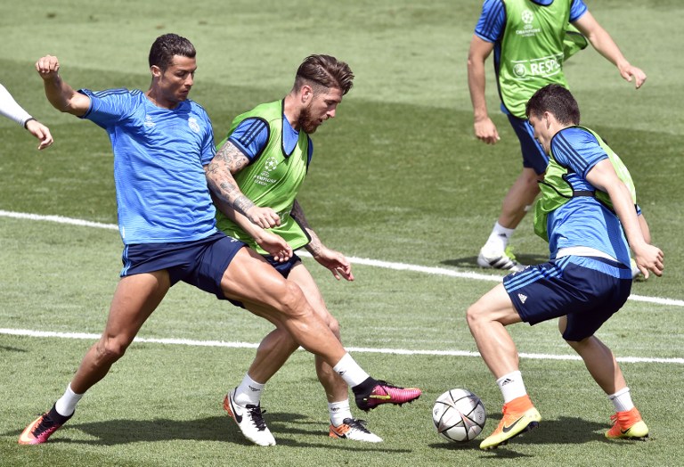 Cristiano Ronaldo, infortunio in allenamento | Foto - Sportmediaset
