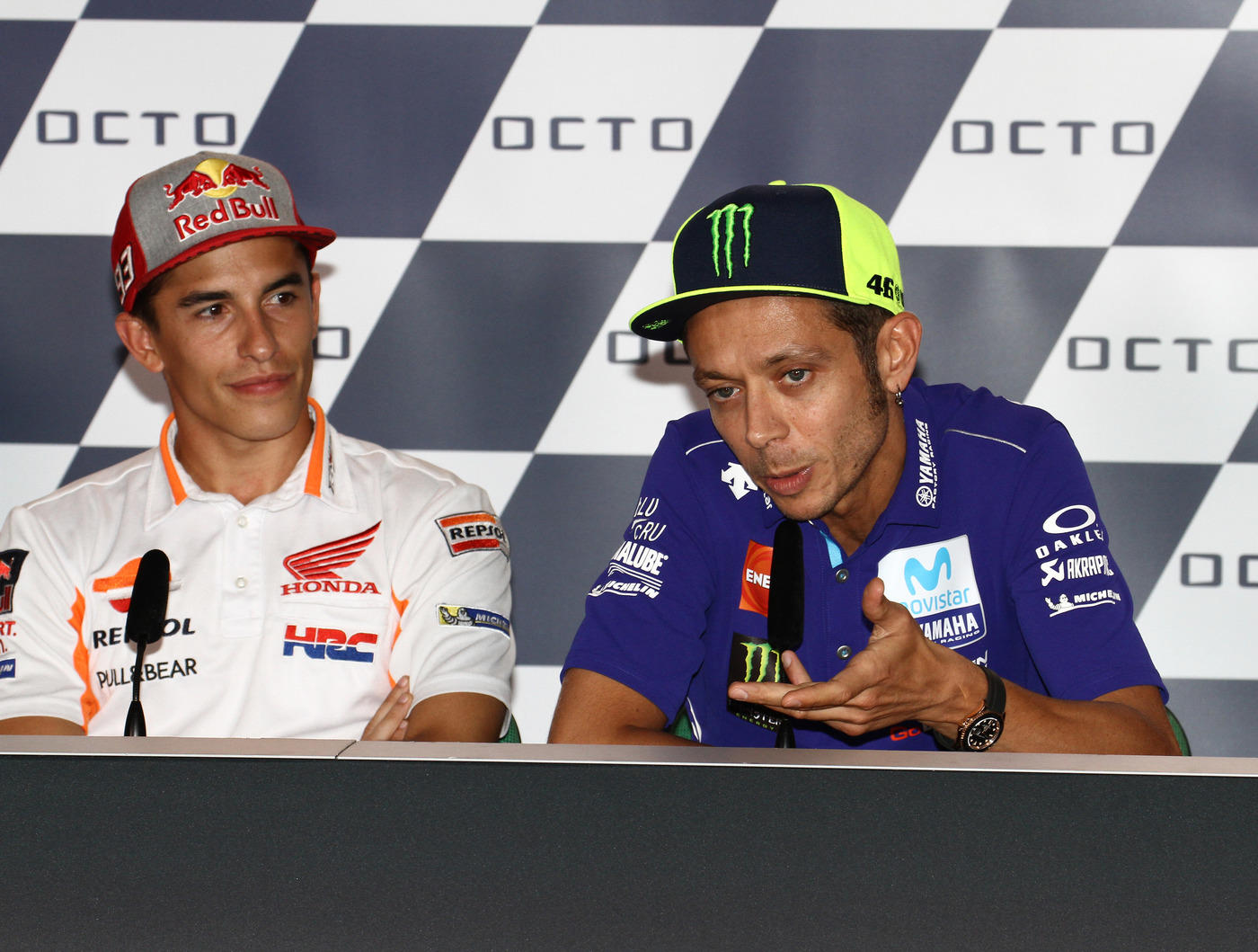 Rossi, gelo con Marquez | Foto - Sportmediaset