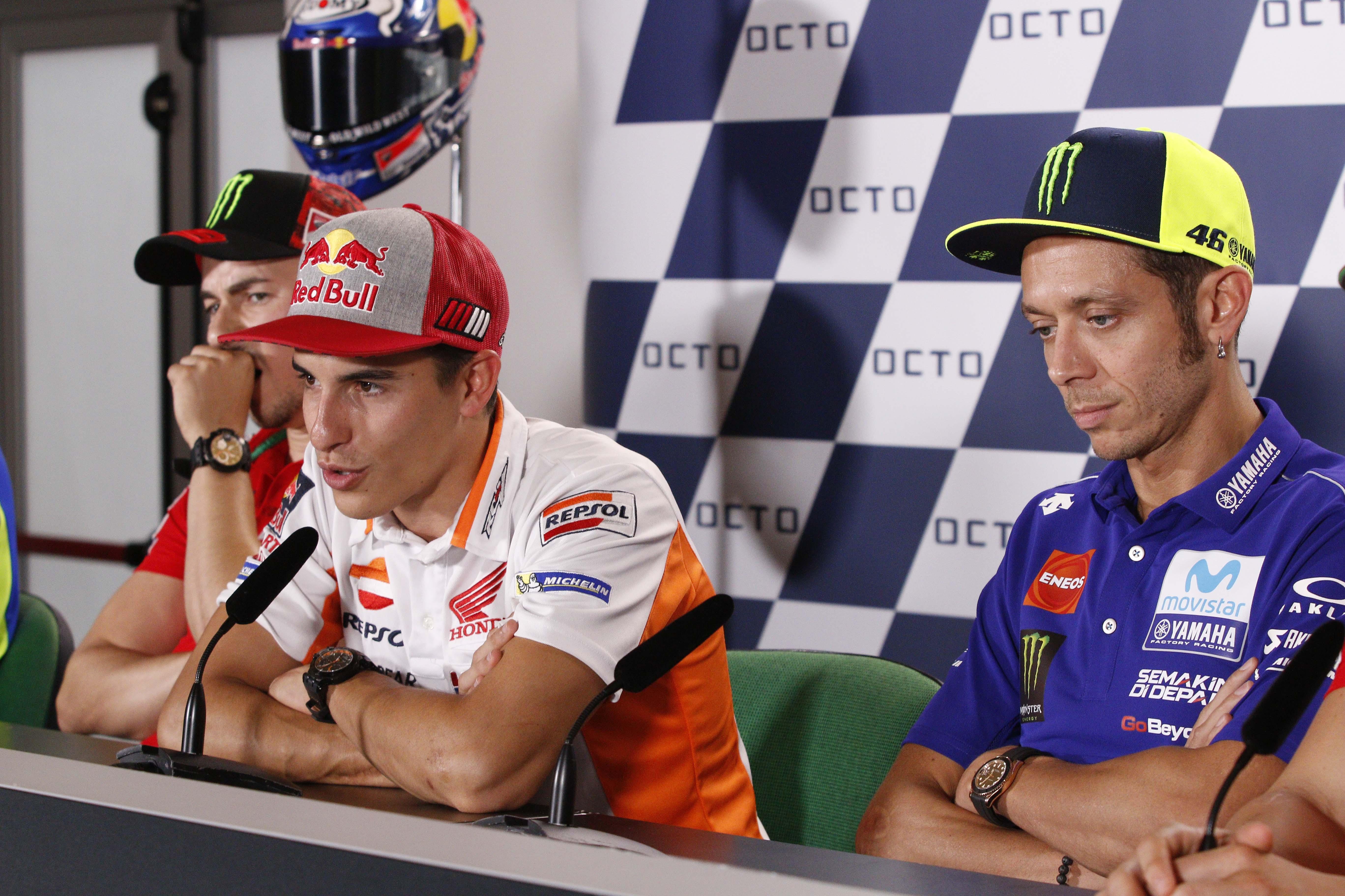 Rossi, gelo con Marquez | Foto - Sportmediaset