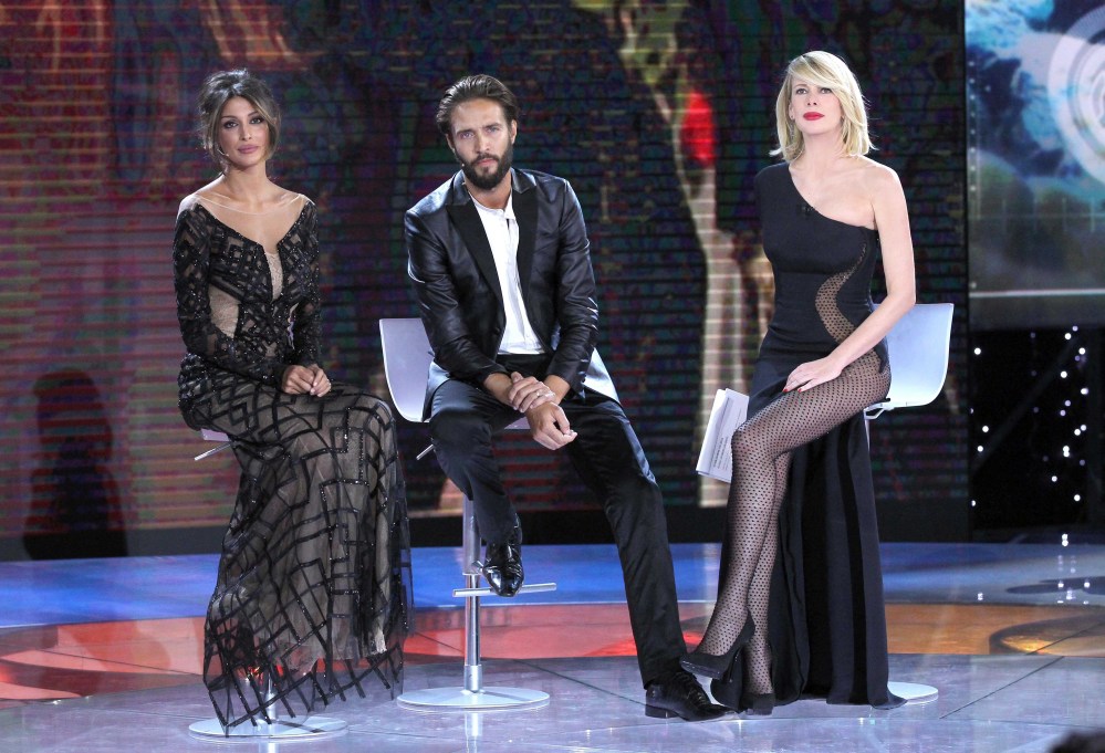 Alessia Marcuzzi sexy in collant | Foto - Sportmediaset