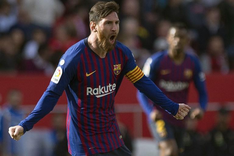 Barcellona, Messi come Pelè: almeno nell'esultanza | Foto - Sportmediaset