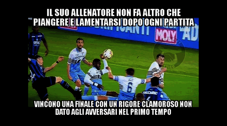 Coppa Italia, i migliori meme dopo Lazio-Atalanta | Foto - Sportmediaset