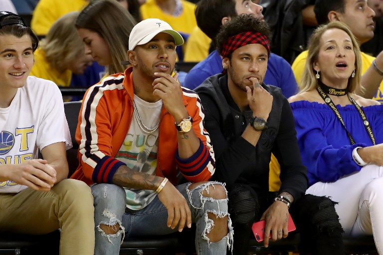 Neymar-Hamilton alle Finals Nba | Foto - Sportmediaset