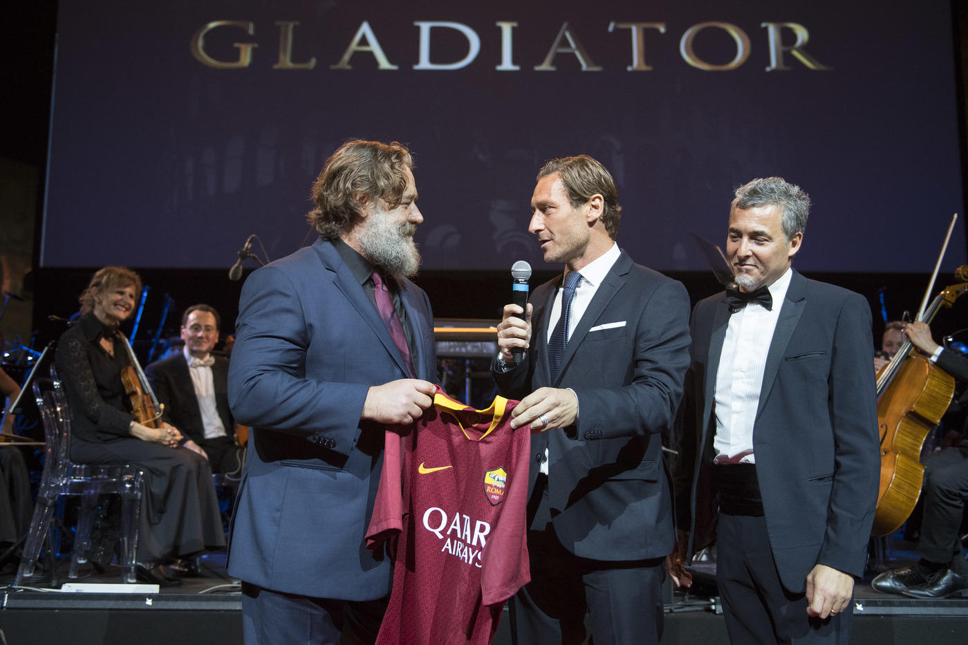 Totti da Russell Crowe: i Gladiatori di Roma | Foto - Sportmediaset
