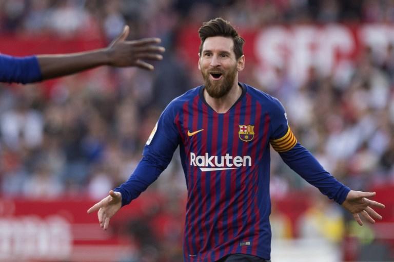 Barcellona, Messi come Pelè: almeno nell'esultanza | Foto - Sportmediaset