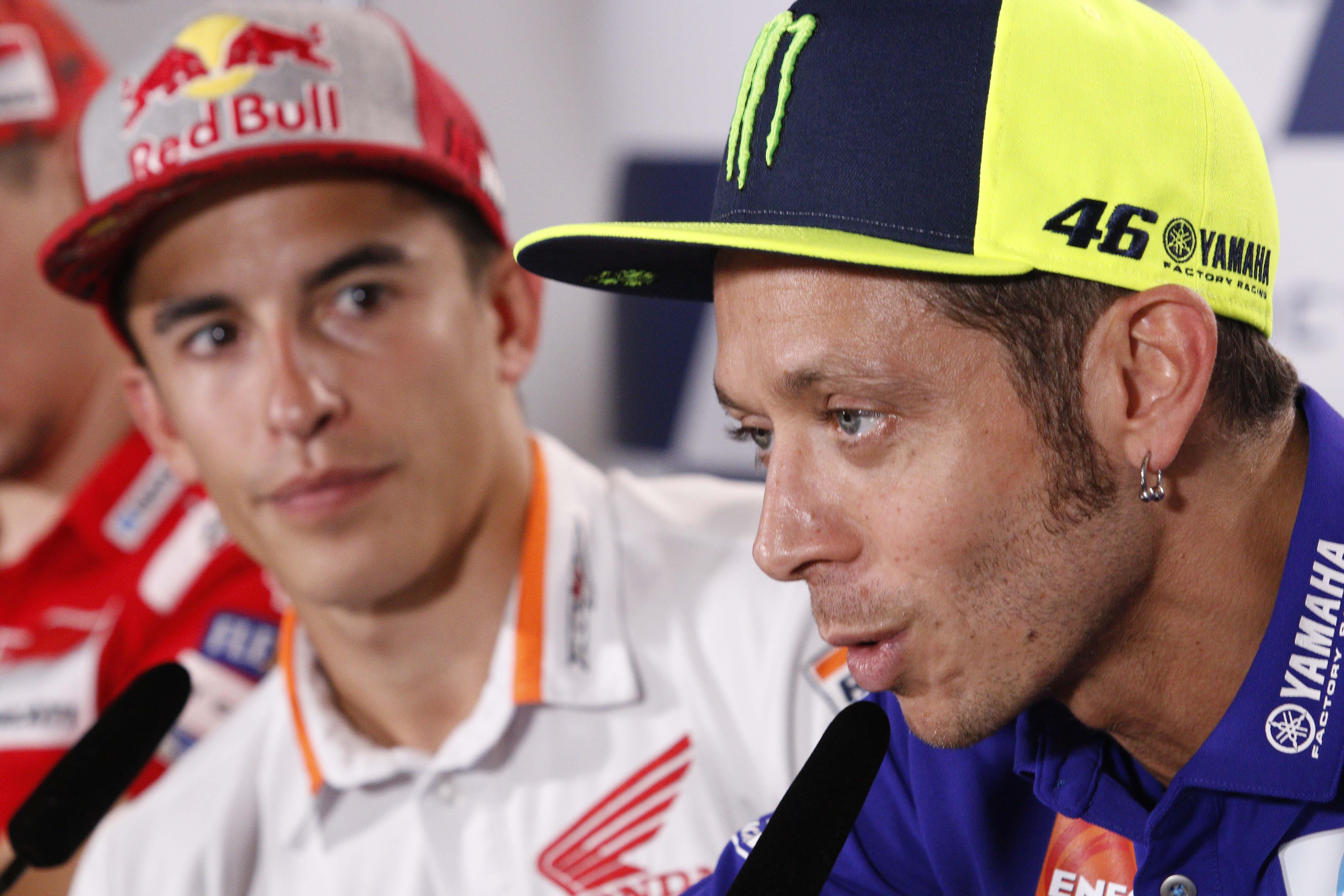 Rossi, gelo con Marquez | Foto - Sportmediaset