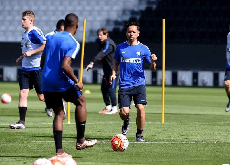 Inter in campo a Doha | Foto - Sportmediaset