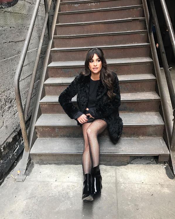 Lea Michele, benvenuto hot al 2017 | Foto - Sportmediaset