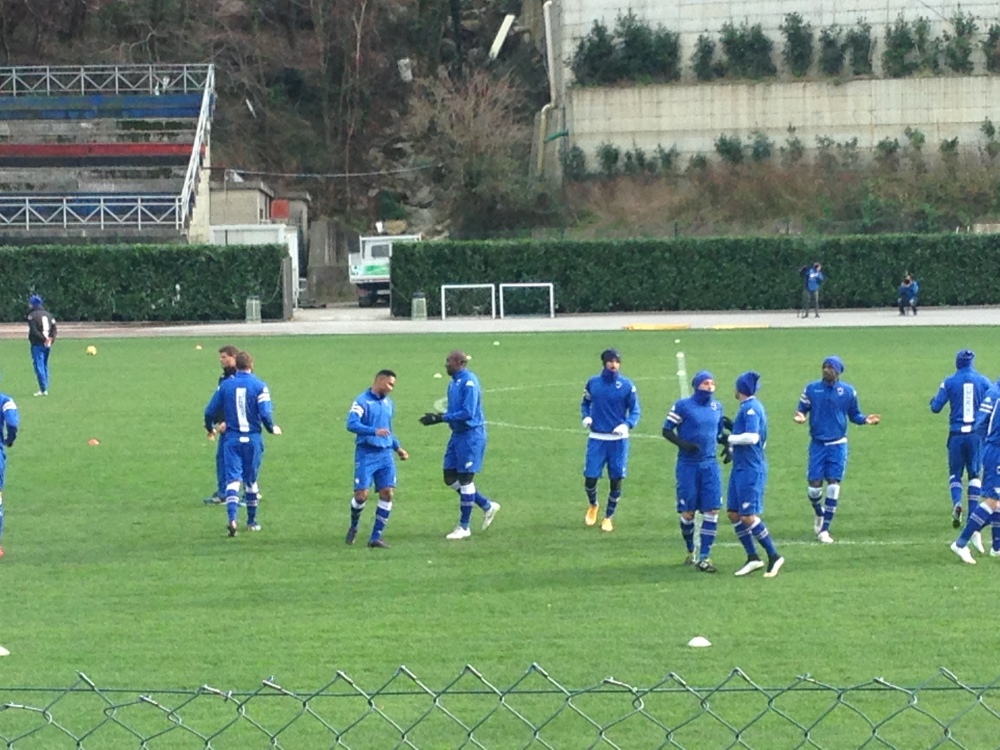 Samp, primo allenamento per Eto'o | Foto - Sportmediaset