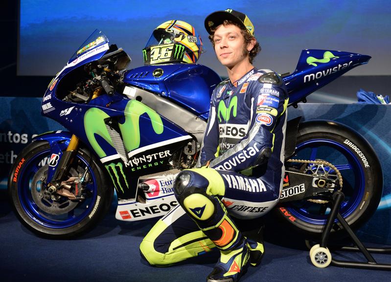 La nuova Yamaha M1 di Rossi | Foto - Sportmediaset